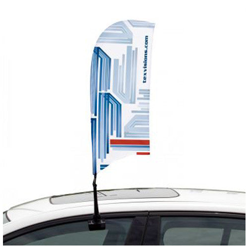 personalized car window flags