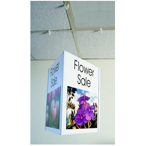 3-Piece Panel Joiner Triangle Display - Lets Go Banners