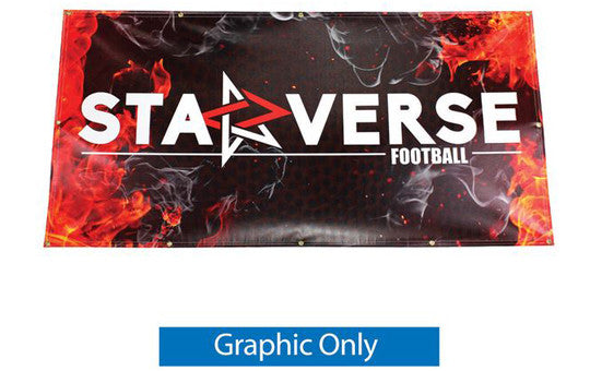 Foundation Outdoor Banner Stand Graphic Only Double Sided - Lets Go Banners